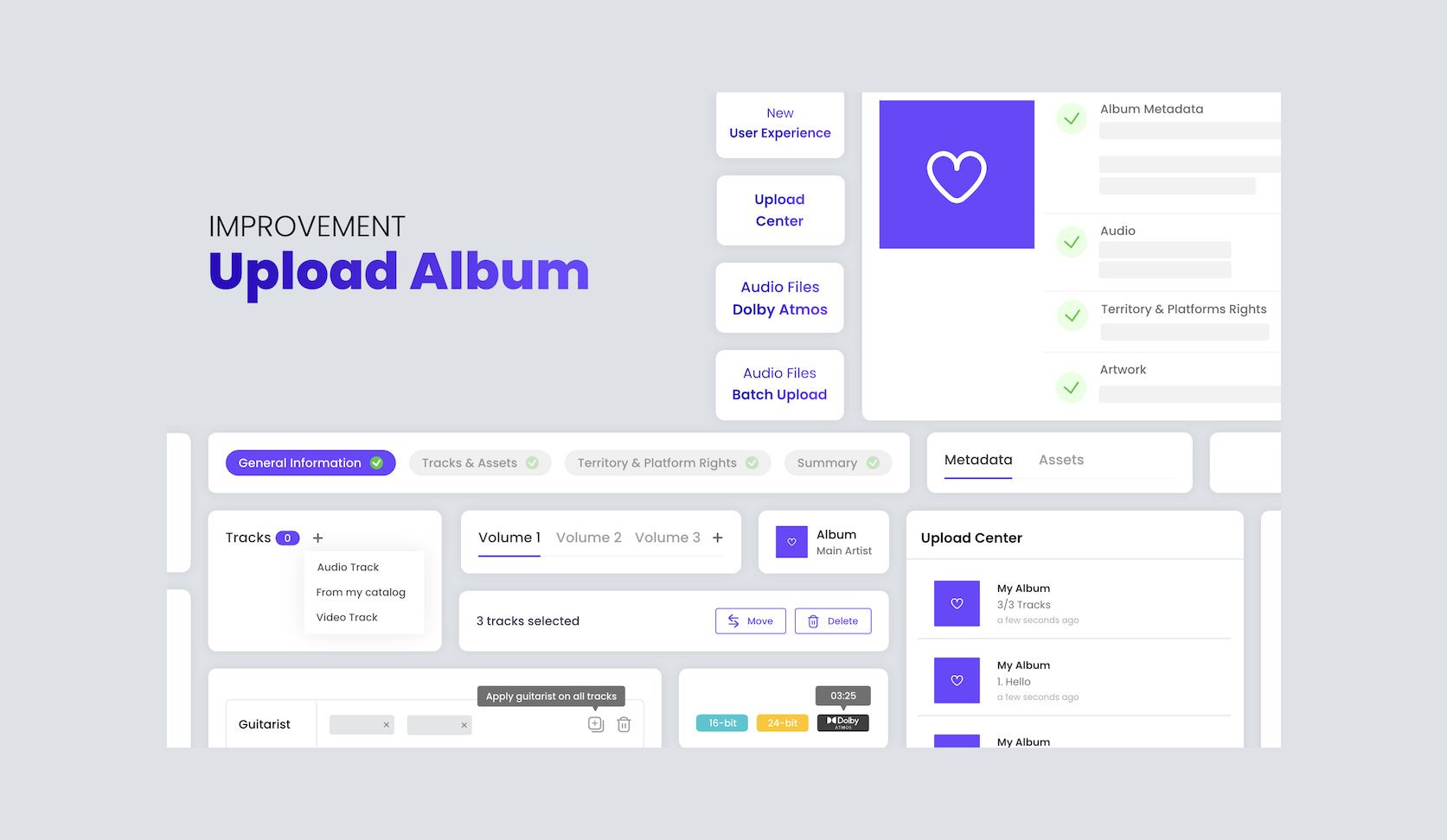 The new album upload form is here! – Labelcamp